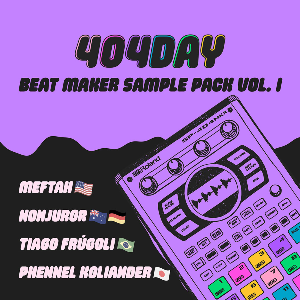 Roland - 404 Day Beat Maker Sample Pack Vol. 1 | Beat Maker Sample Pack ...