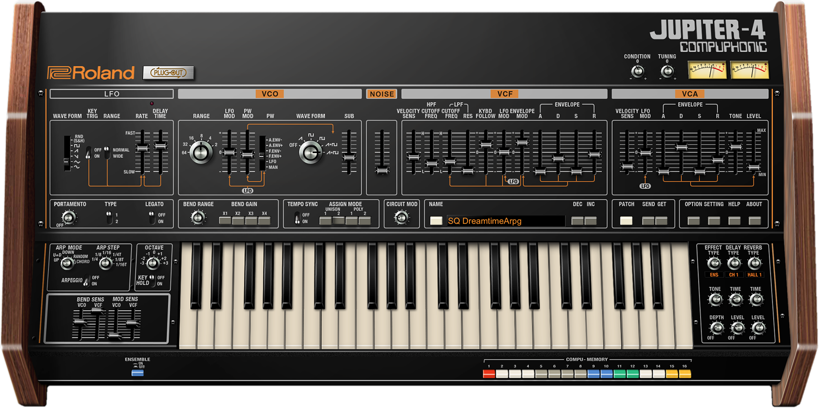 Roland - JUPITER-4 | Software Synthesizer