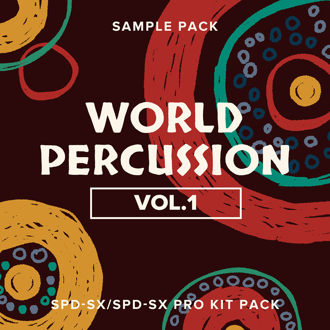 Roland - Sample Pack: World Percussion Vol. 1 | SPD-SX/SPD-SX PRO Kit Pack