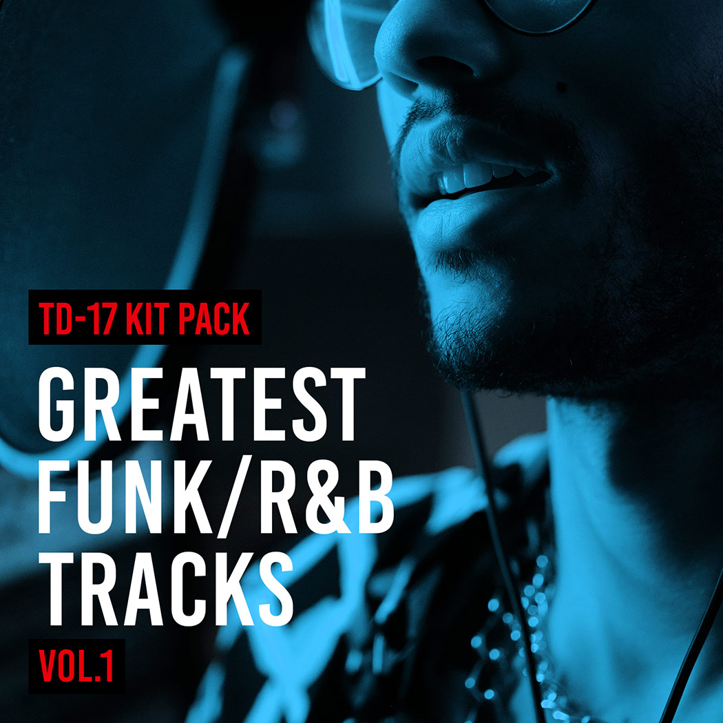Roland - TD-17 Kit Pack: Greatest Funk/R&B Tracks Vol. 1 | V-Drums Kit Pack