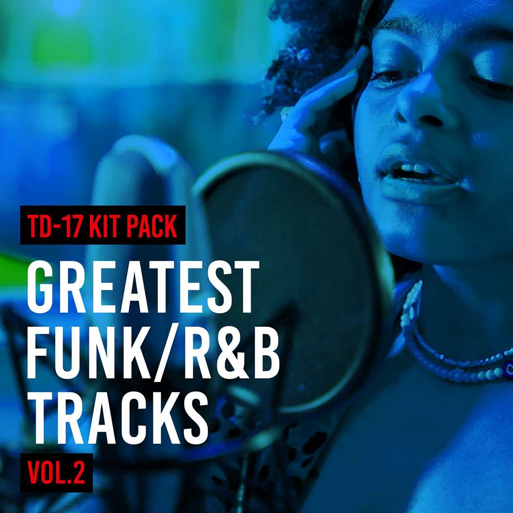 Roland - TD-17 Kit Pack: Greatest Funk/R&B Tracks Vol. 2 | V-Drums Kit Pack