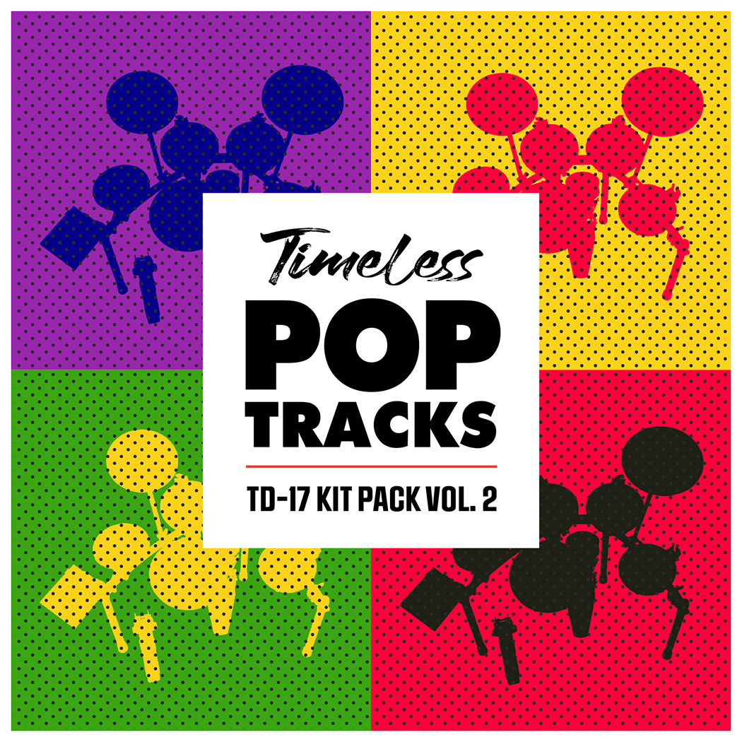 Roland - TD-17 Kit Pack: Timeless Pop Tracks Vol. 2 | V-Drums Kit Pack