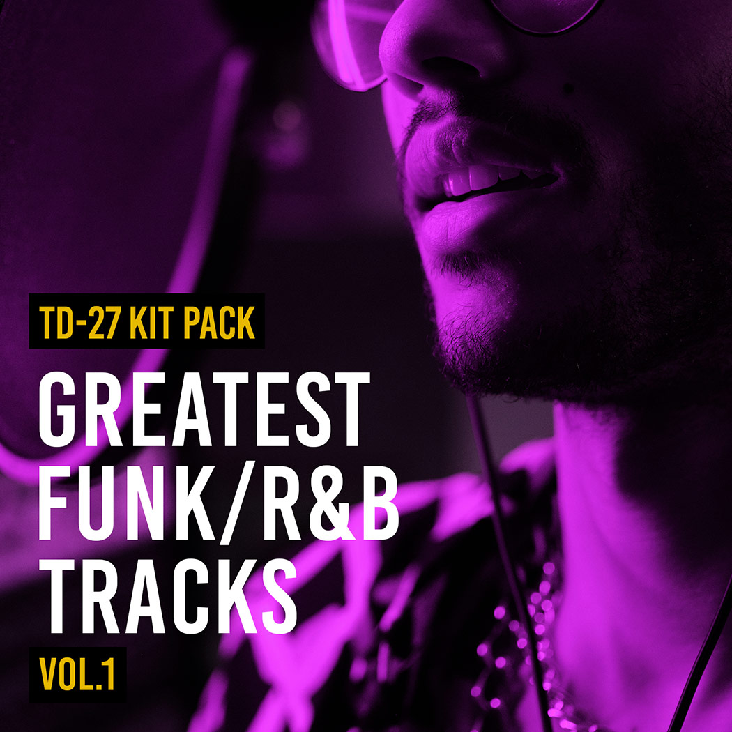 Roland - TD-27 Kit Pack: Greatest Funk/R&B Tracks Vol. 1 | V-Drums Kit Pack