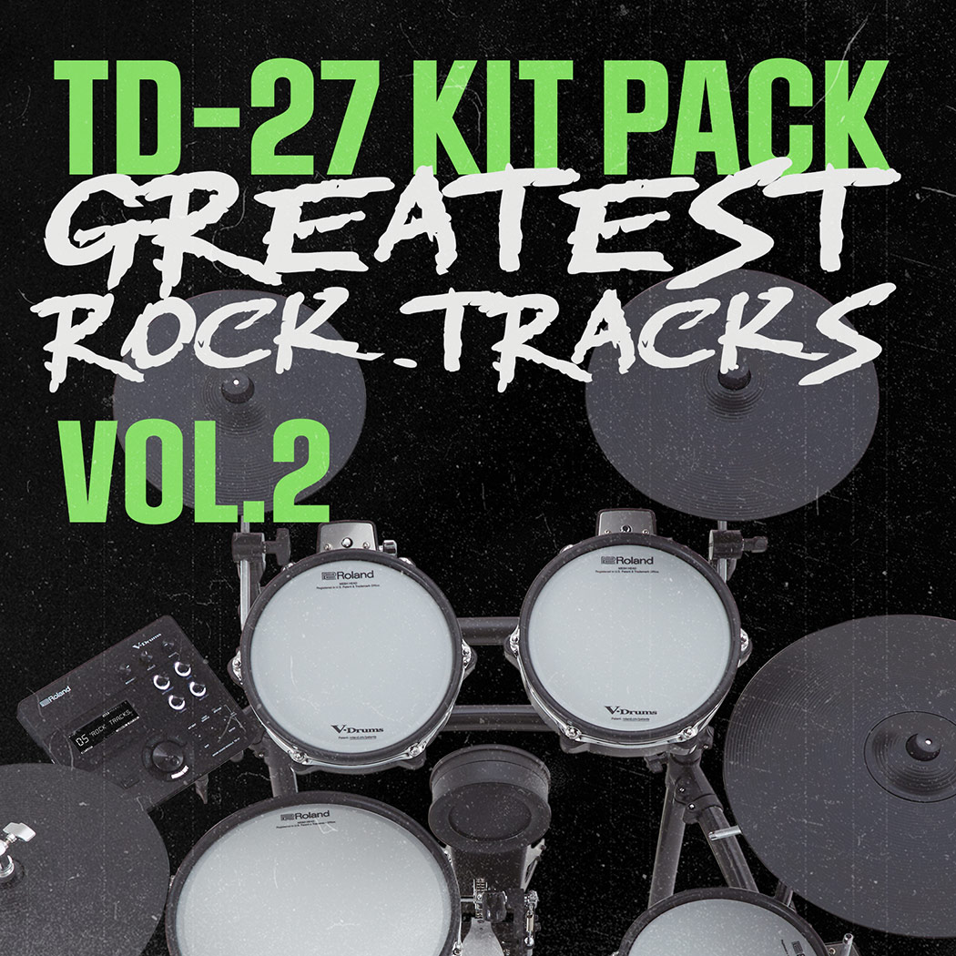 Roland - TD-27 Kit Pack: Greatest Rock Tracks Vol. 2 | V-Drums Kit Pack