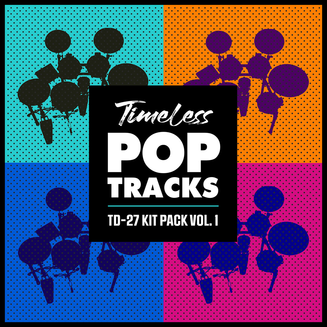 Roland - TD-27 Kit Pack: Timeless Pop Tracks Vol. 1 | V-Drums Kit Pack